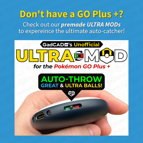 ULTRA MOD | Mail-In Modification Service for the "Pokémon GO Plus ...