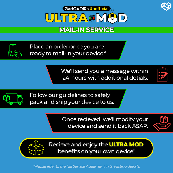 ULTRA MOD | Mail-In Modification Service for the "Pokémon GO Plus ...